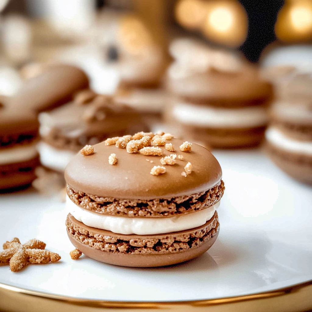 Decadent Gingerbread Macarons: Amazing Holiday Treats